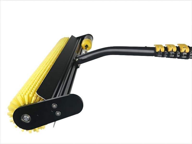 solar panel roller brush