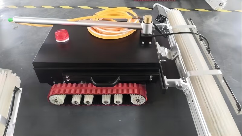 Remote Control PV panel Cleaning Robot